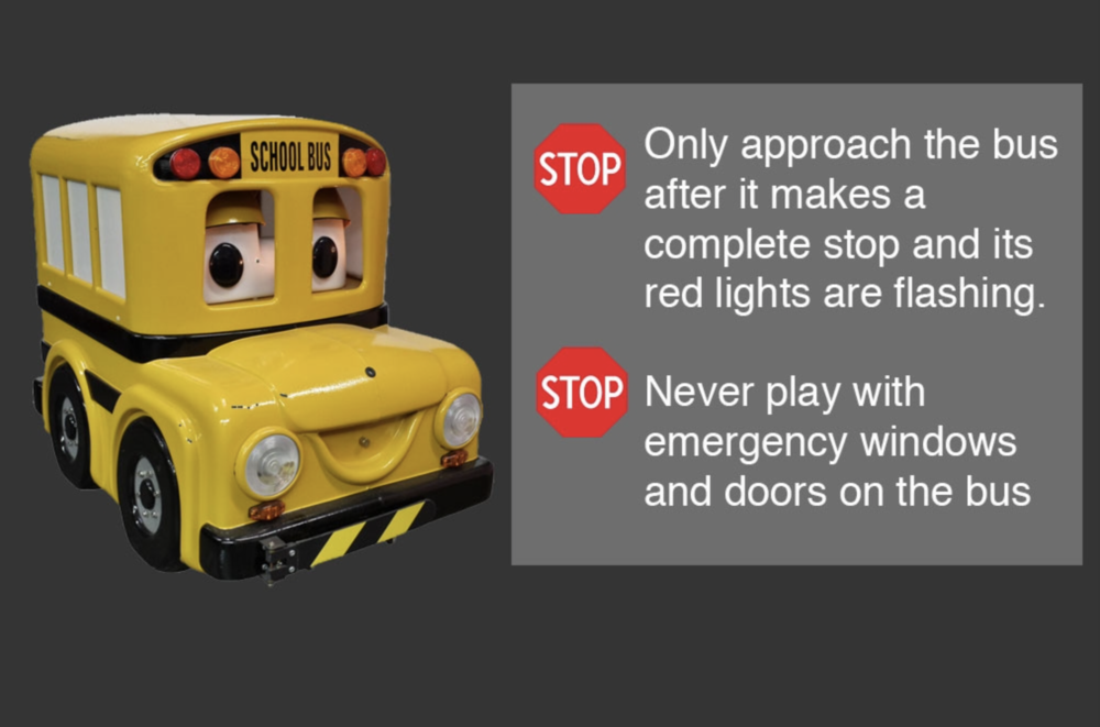 Buster the Bus Visits Lauderdale County Schools | Halls Elementary School